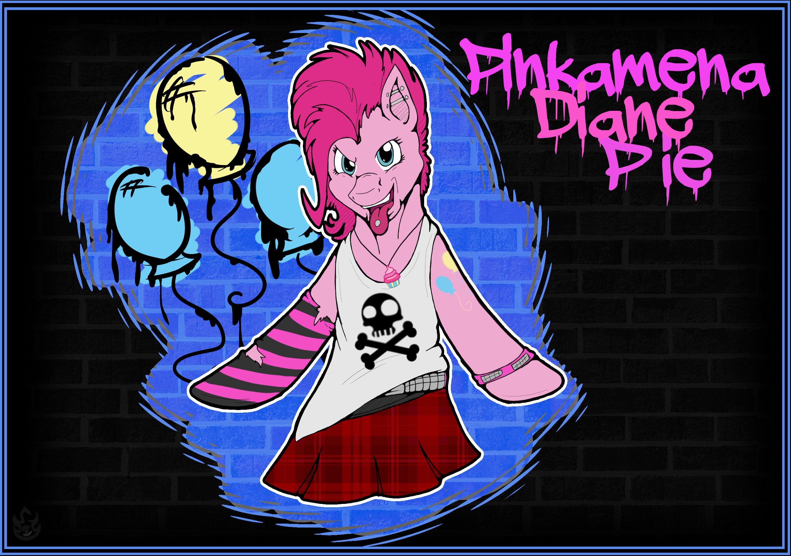 Punk Pony Party Art Print Posters 2020 - Etsy