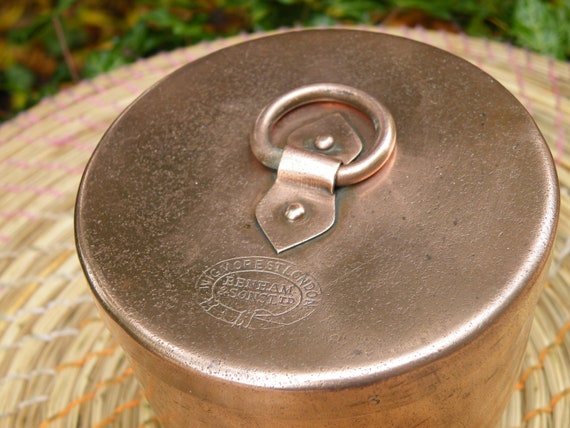 BENHAM & SONS Beautiful English Three Piece Copper and Brass - Etsy