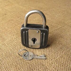 Small Antique Padlock Wedding Lock Love Lock and Key Retro - Etsy