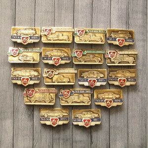 Vintage Cars Pins, Vintage Car Art, Car Badge, Vintage Truck, Old Car ...