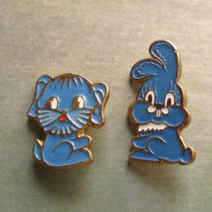 Vintage Cartoon Characters Pin Cartoon Badge Pins for - Etsy