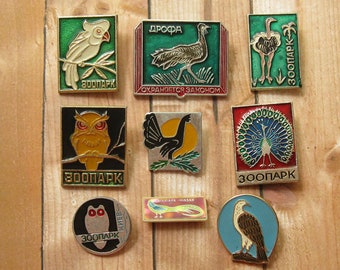 Zoo pins | Etsy