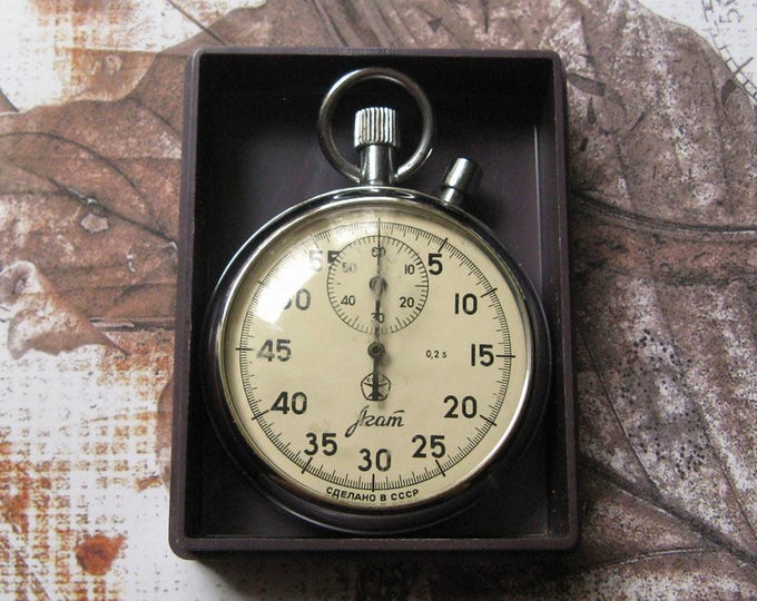 Vintage Stop Watch, Antique Timer for Parts of for Repairs, Pocket Stop ...