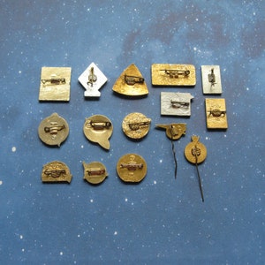 Vintage Space Pins, Moon Exploration, Satellites and Rockets, Space ...