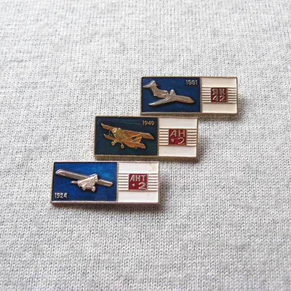 Soviet Airplane Pins, Airplane Theme, Air force Pin, … - Gem