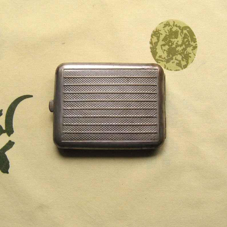 Vintage Cigarette Case Smokers Gifts Art Nouveau Case Men | Etsy