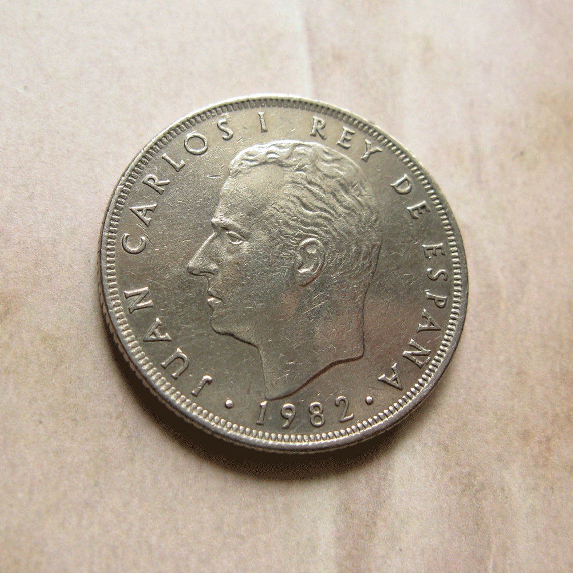 Vintage Spain Cons Coins From Spain World Coins 25 Peseta - Etsy