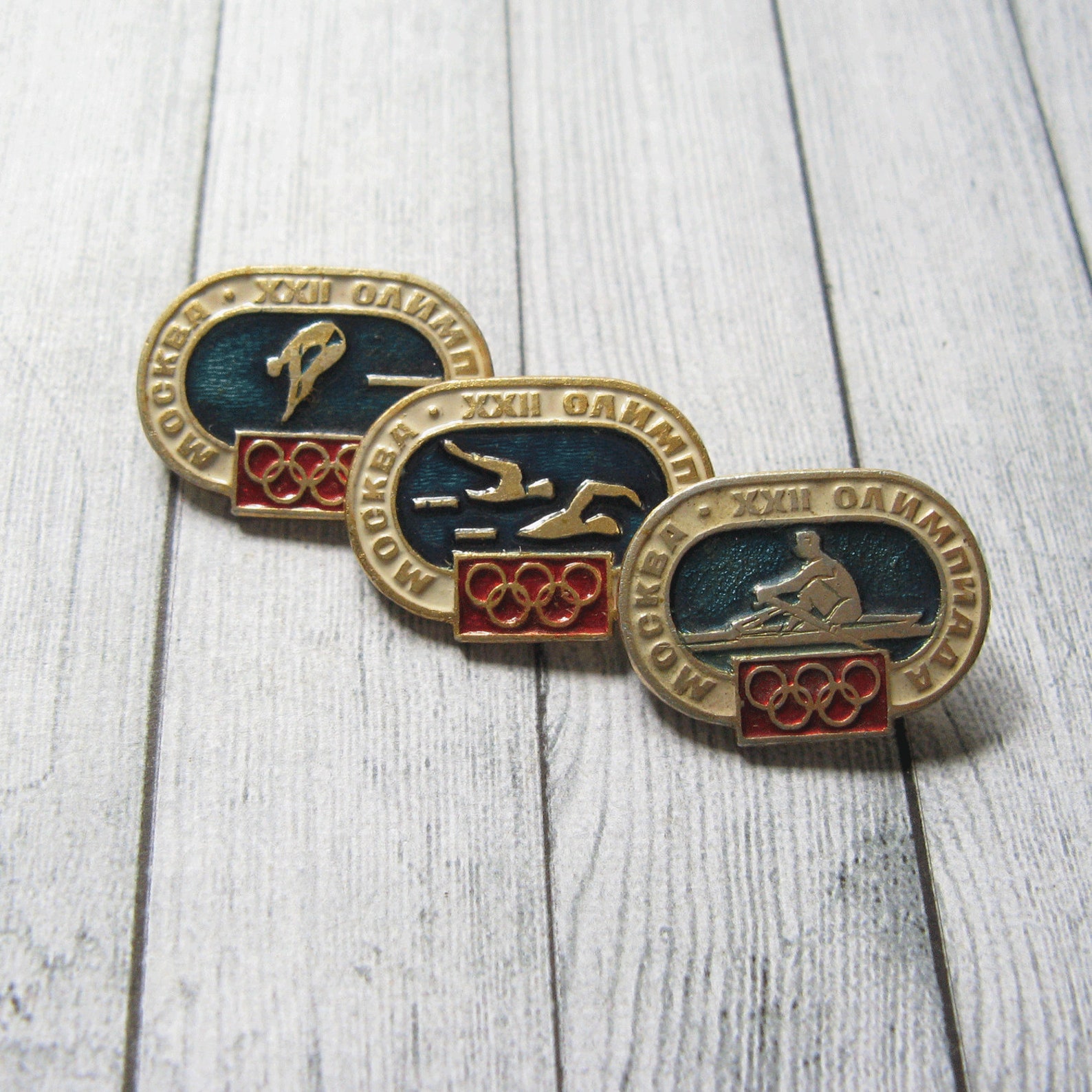 22nd Olympic Games Pins Sports Collectible Summer Olympic | Etsy