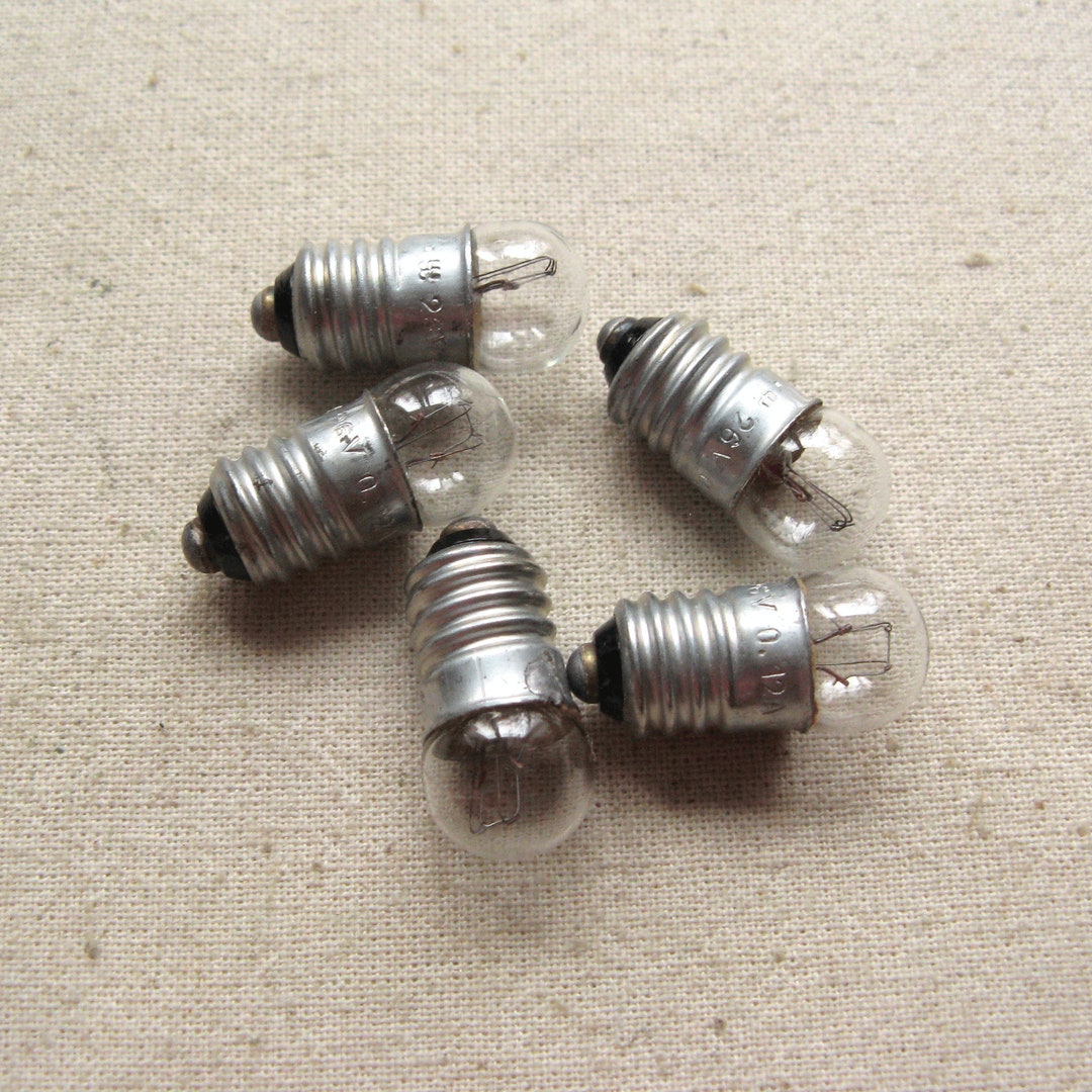Vintage Tiny Bulbs Small Light Bulbs Steam Punk Décor Retro - Etsy
