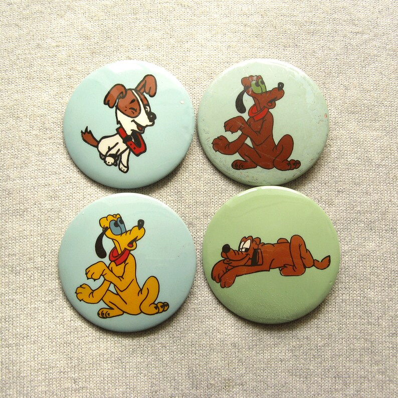 Vintage Cartoon Characters Pins 80s Pins Pin Collectors 80s | Etsy