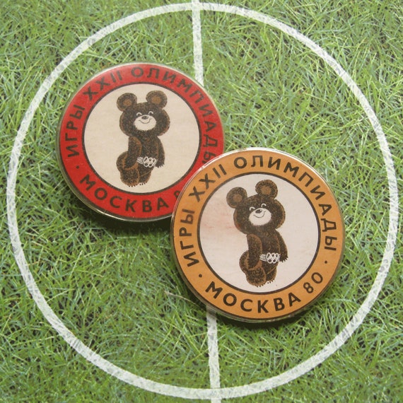 Olympic Games 80, Moscow Games Symbol, Russian Bear S… - Gem