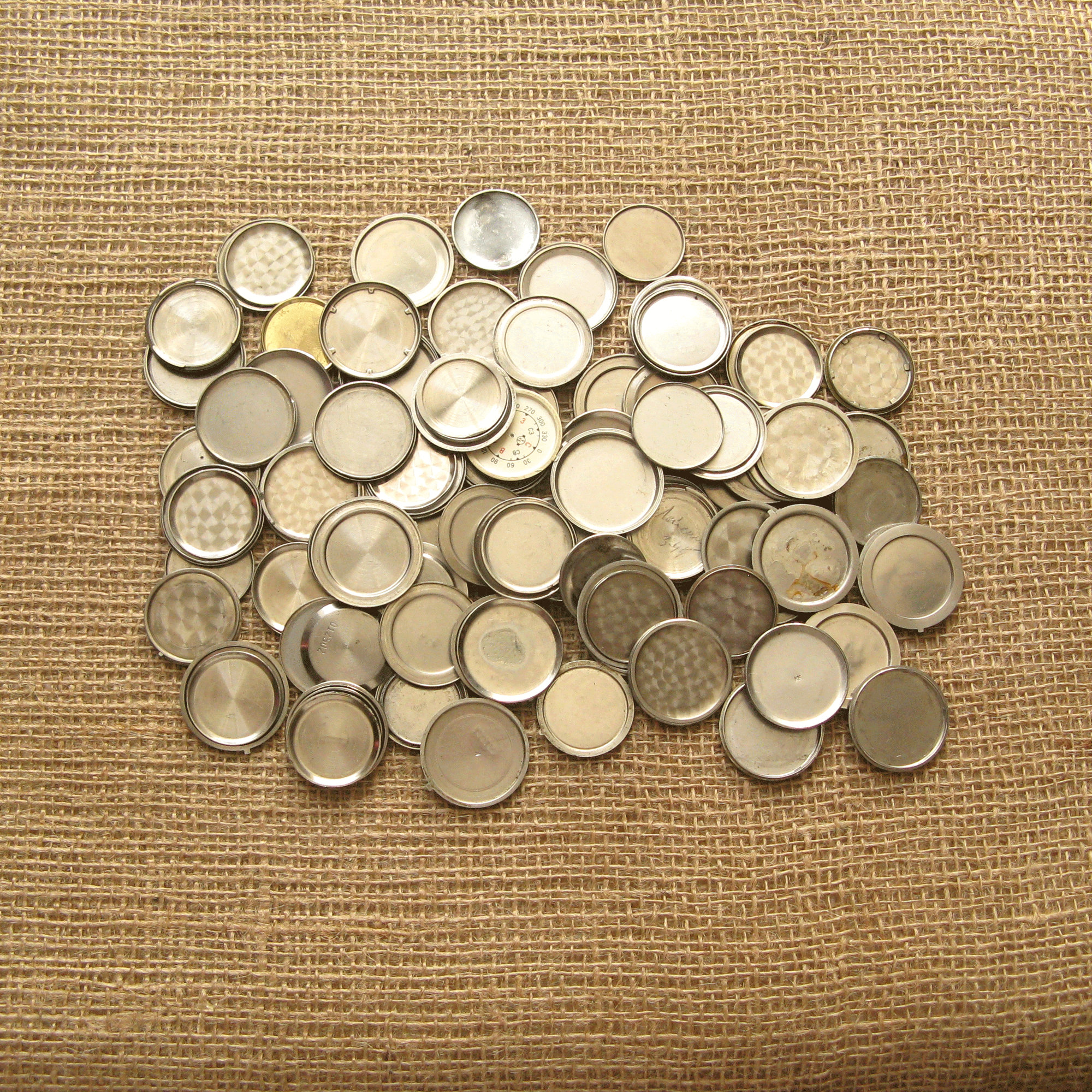 20 Assorted Watch Backs Vintage Watch Parts Steam Punk - Etsy