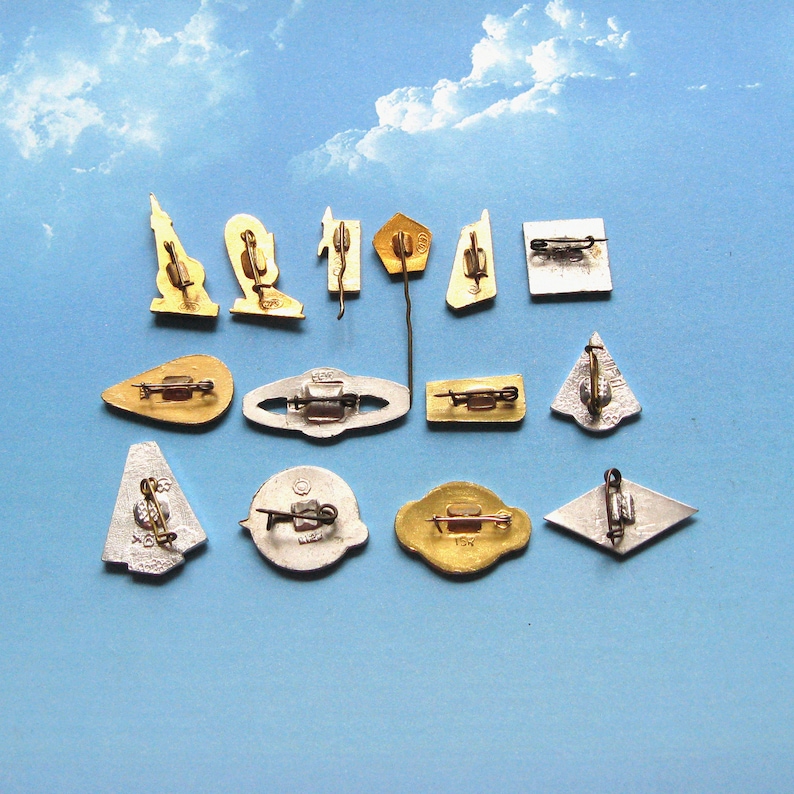 Vintage Space Pins Cosmos Exploration Space Badge Space - Etsy