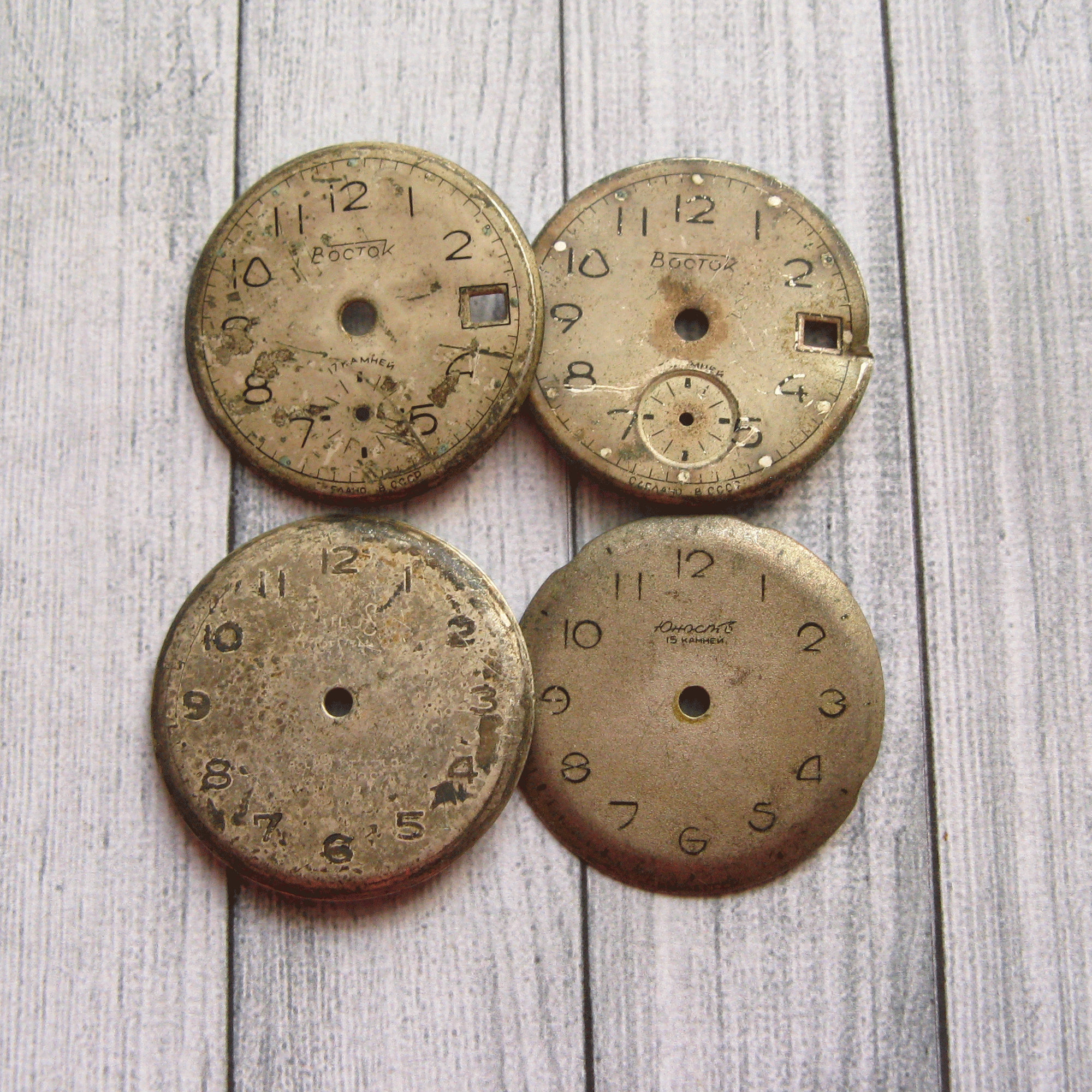 Vintage Watch Faces Antique Dials Parts Dials For Steampunk | Etsy