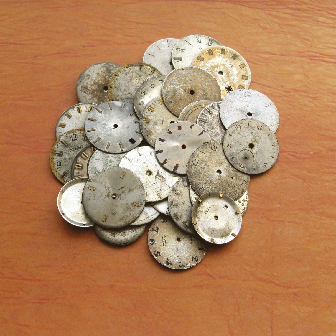 30 Pcs Vintage Watch Faces Wrist Watch Faces Round Watch - Etsy