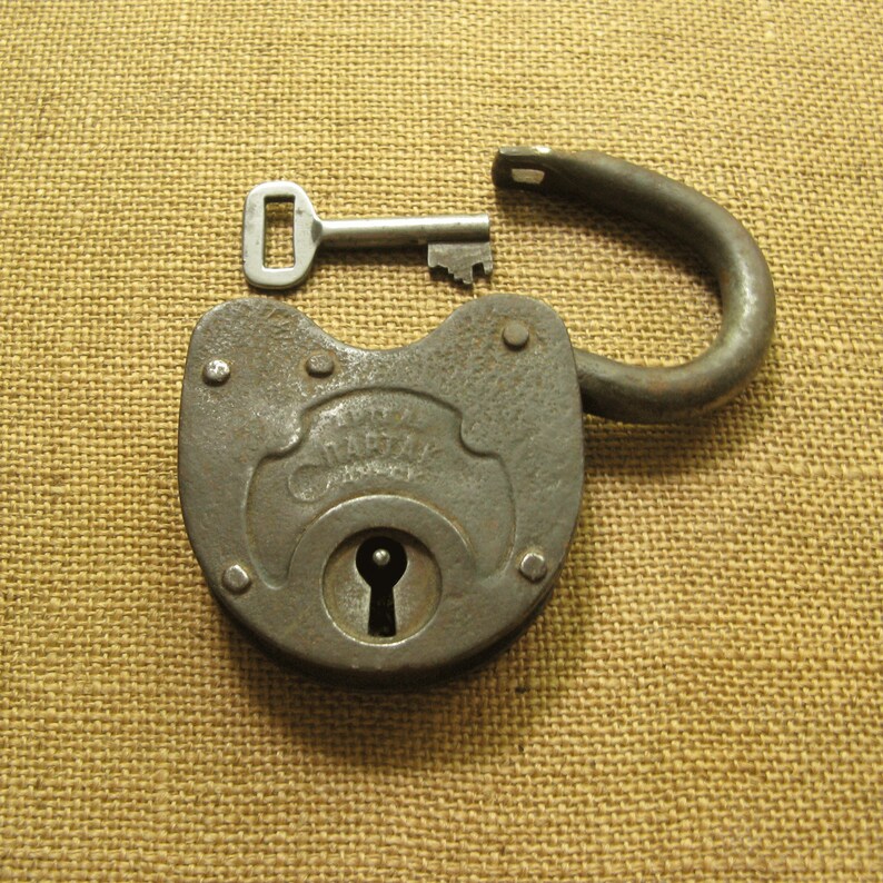 Antique Padlock Wedding Lock Love Lock and Key Retro Lock | Etsy