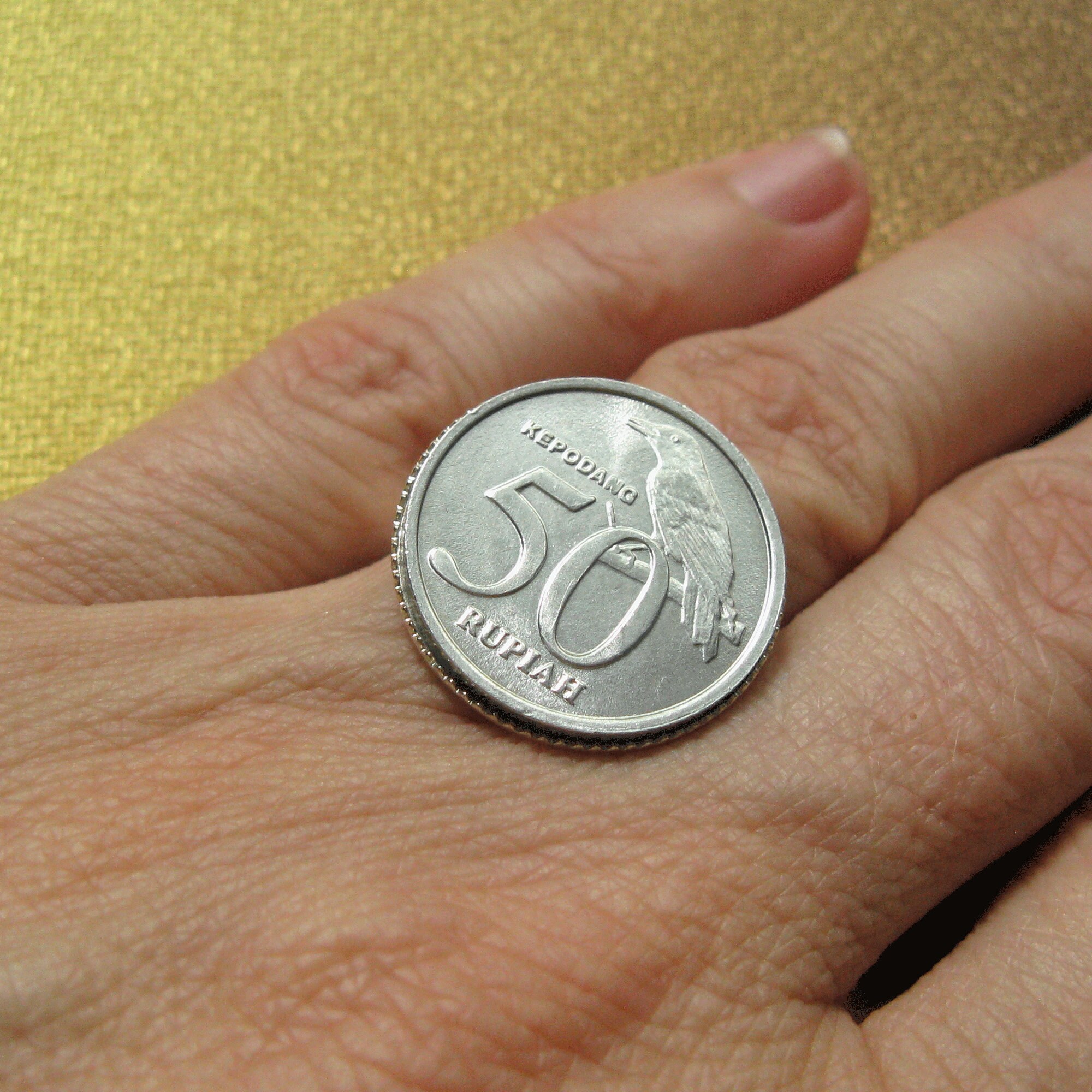 Coin Ring Custom Ring Coin Jewelry Coin Ring for Men | Etsy