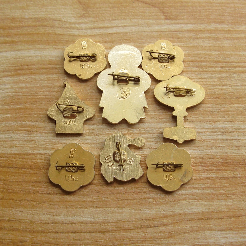 Vintage Cartoon Characters Pin Cartoon Badge Pins for - Etsy