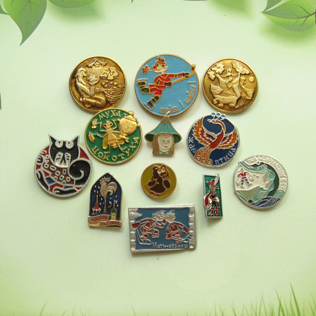Vintage Cartoon Characters Pins 80s Pins Pin Collectors 80s - Etsy