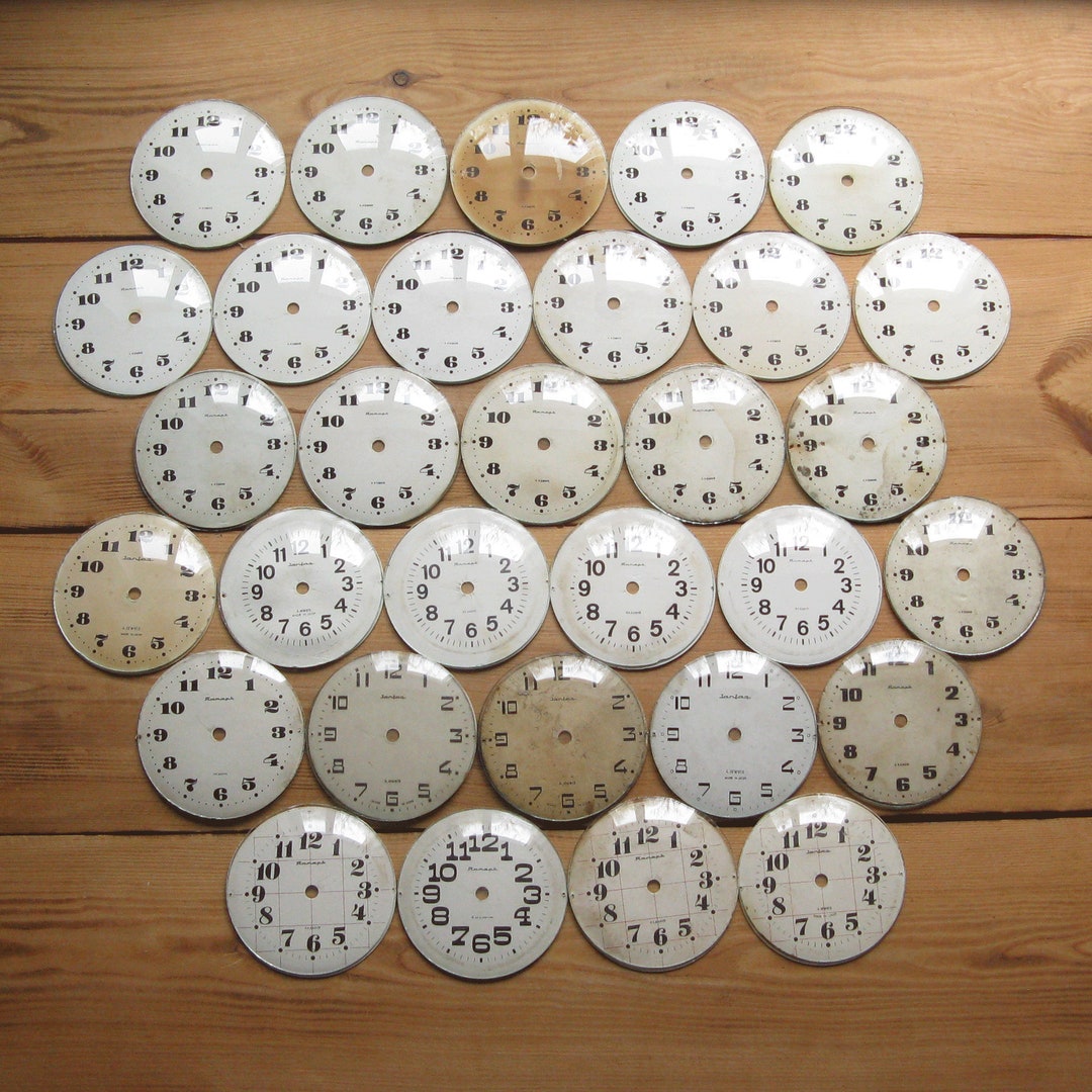 Alarm Clock Faces Yantar, Vintage Alarm Clocks, Retro Clock Parts ...