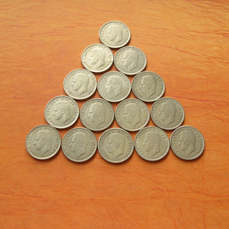 1975 Spain Cons Coins From Spain World Coins 5 Pesetas Etsy 1975-spain-cons-coins-from-spain-world-coins-5-pesetas-etsy