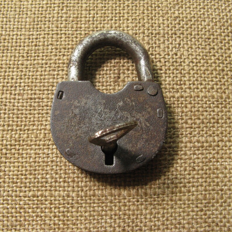 Antique Padlock Wedding Lock Love Lock and Key Retro Lock - Etsy