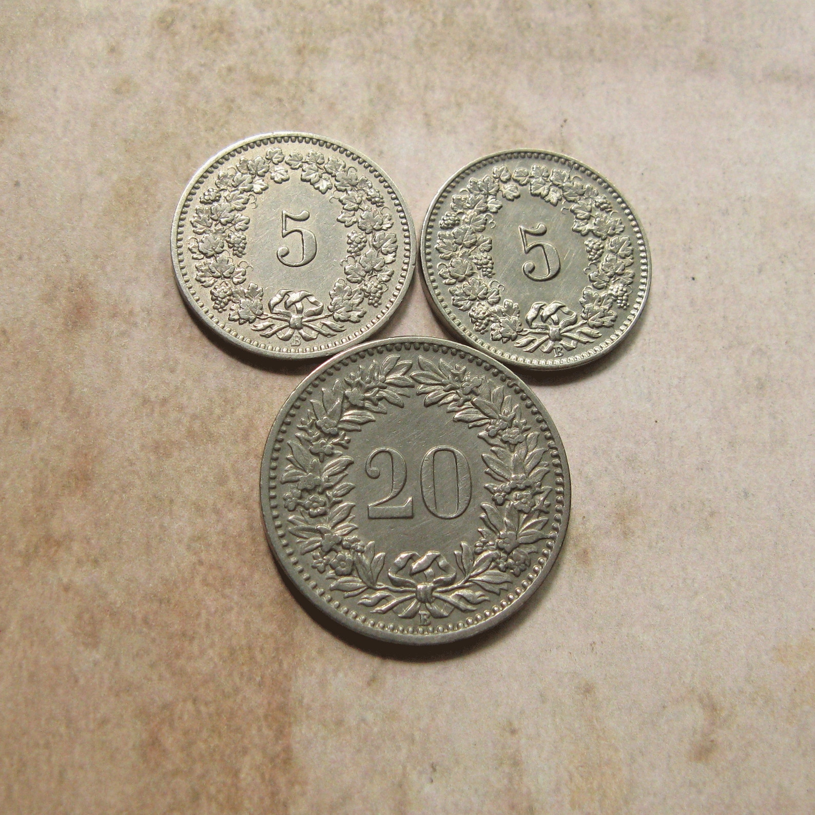Vintage Coins From Switzerland Swiss Coins Coins for - Etsy