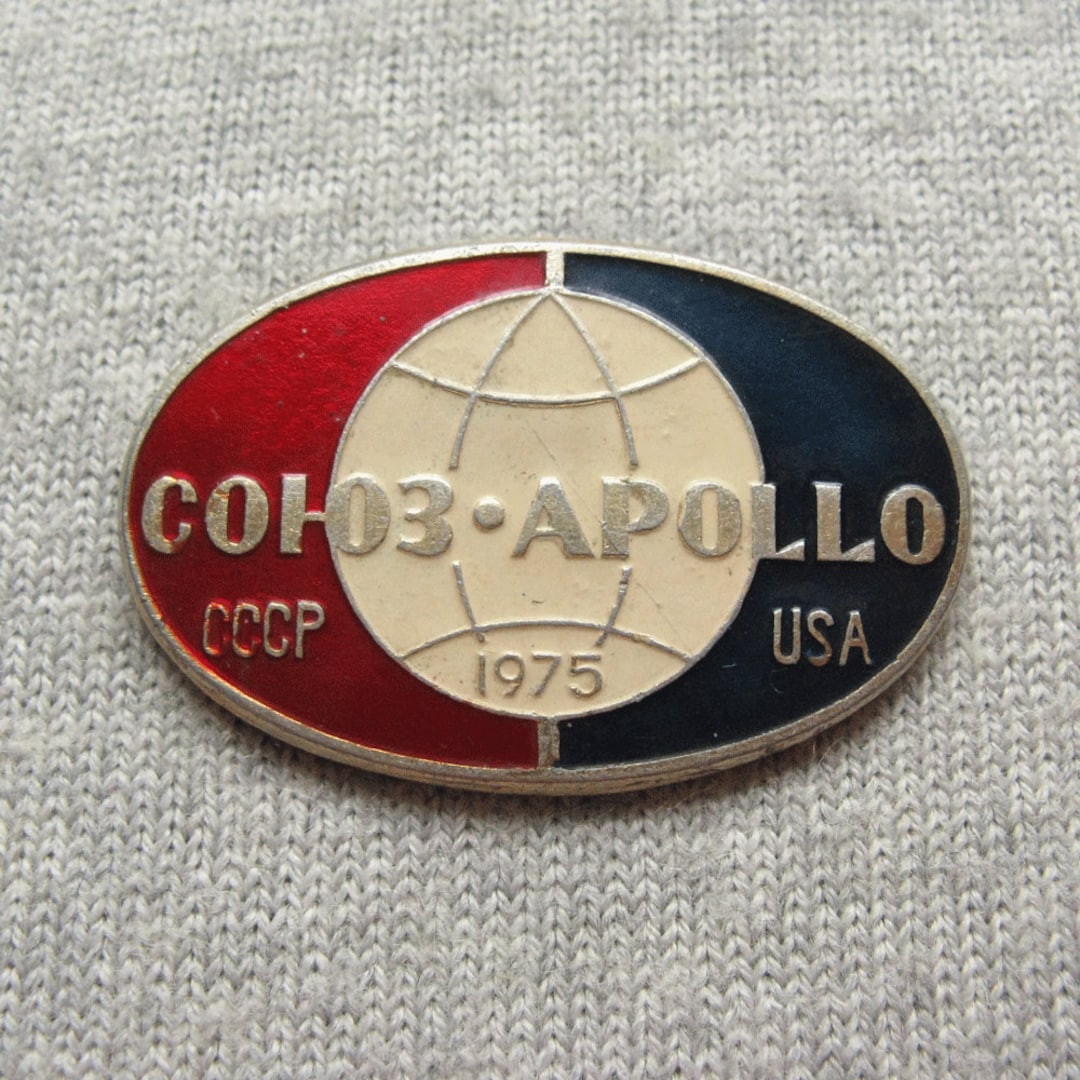 Apollo Station Pin Cosmos Exploration Space Badge Space - Etsy
