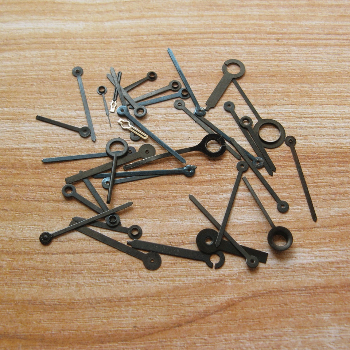 Vintage Clock Hands Tiny Clock Hands Metal Clock Hands | Etsy