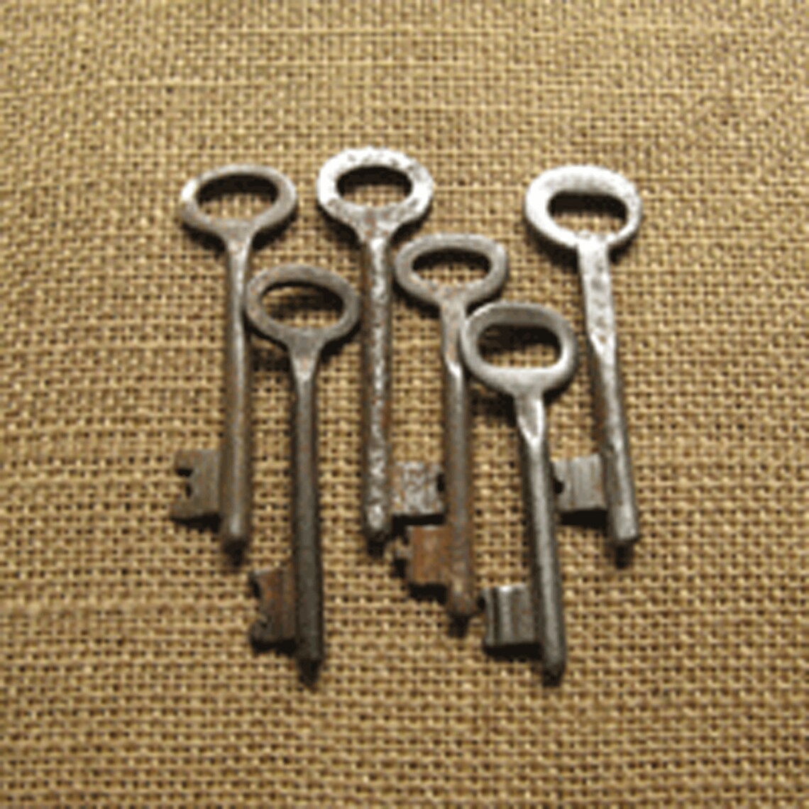 Vintage Metal Keys Rusty Hardware Scrap Craft Supply - Etsy