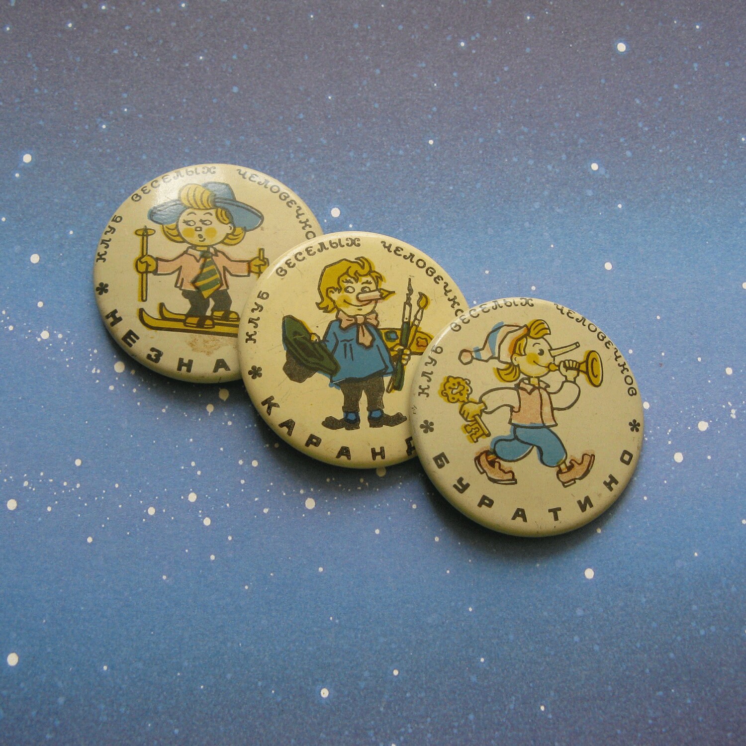 Vintage Cartoon Characters Pins Fairy Tale Pin Cartoon Pins - Etsy