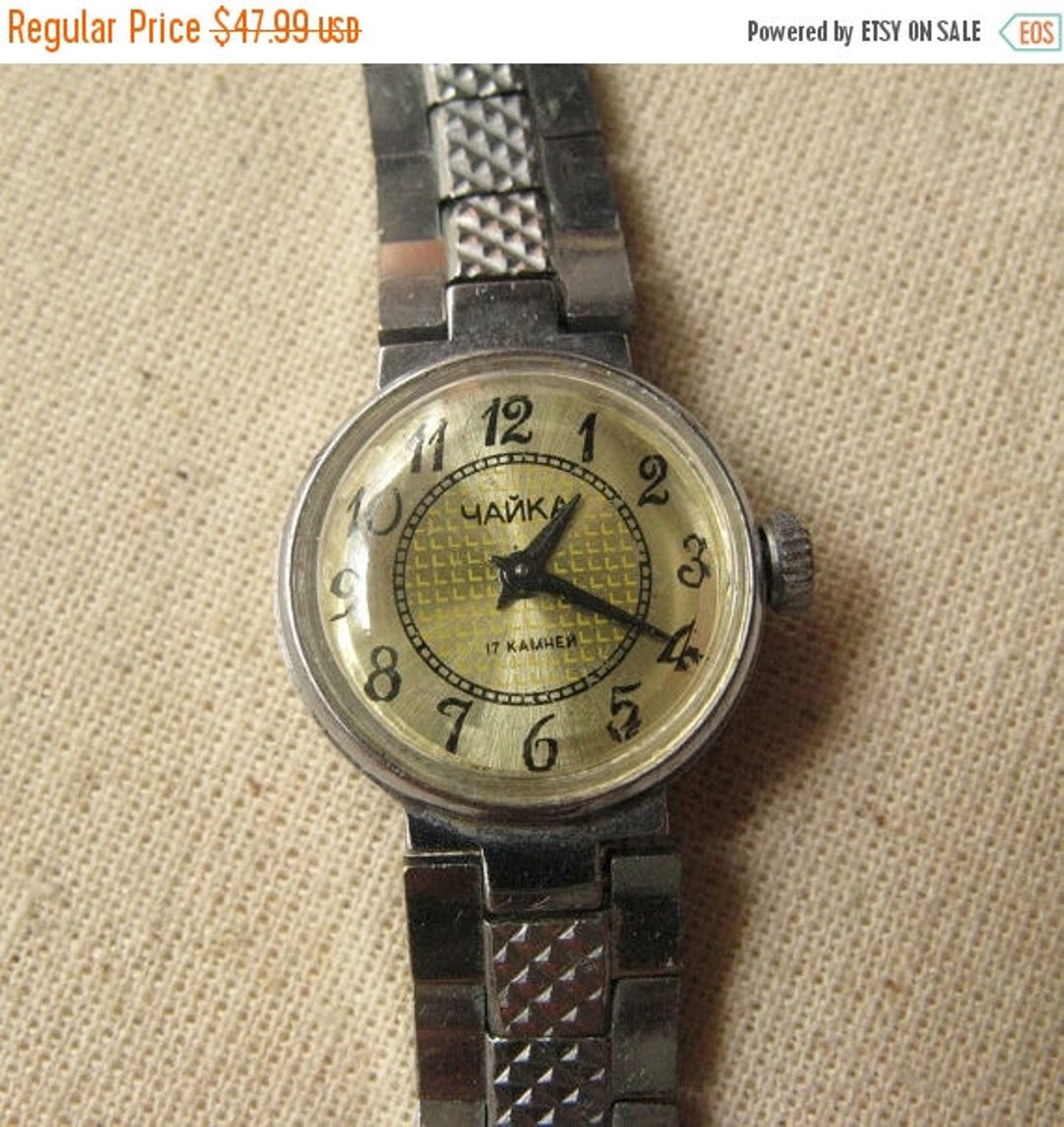 Vintage Chaika Watch Vintage USSR Watch Mechanical Watch - Etsy