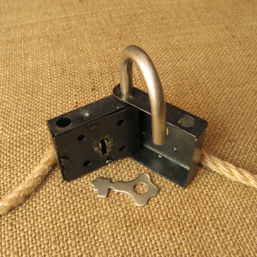 Vintage Lock Padlock With Key Working Padlock Antique Lock | Etsy