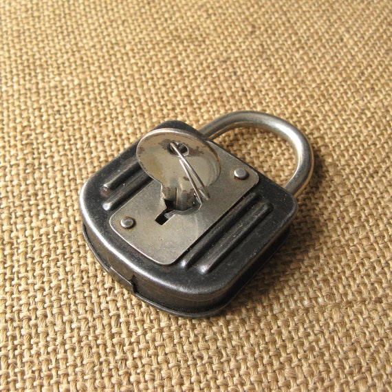 Small Antique Padlock Wedding Lock Love Lock and Key Retro | Etsy
