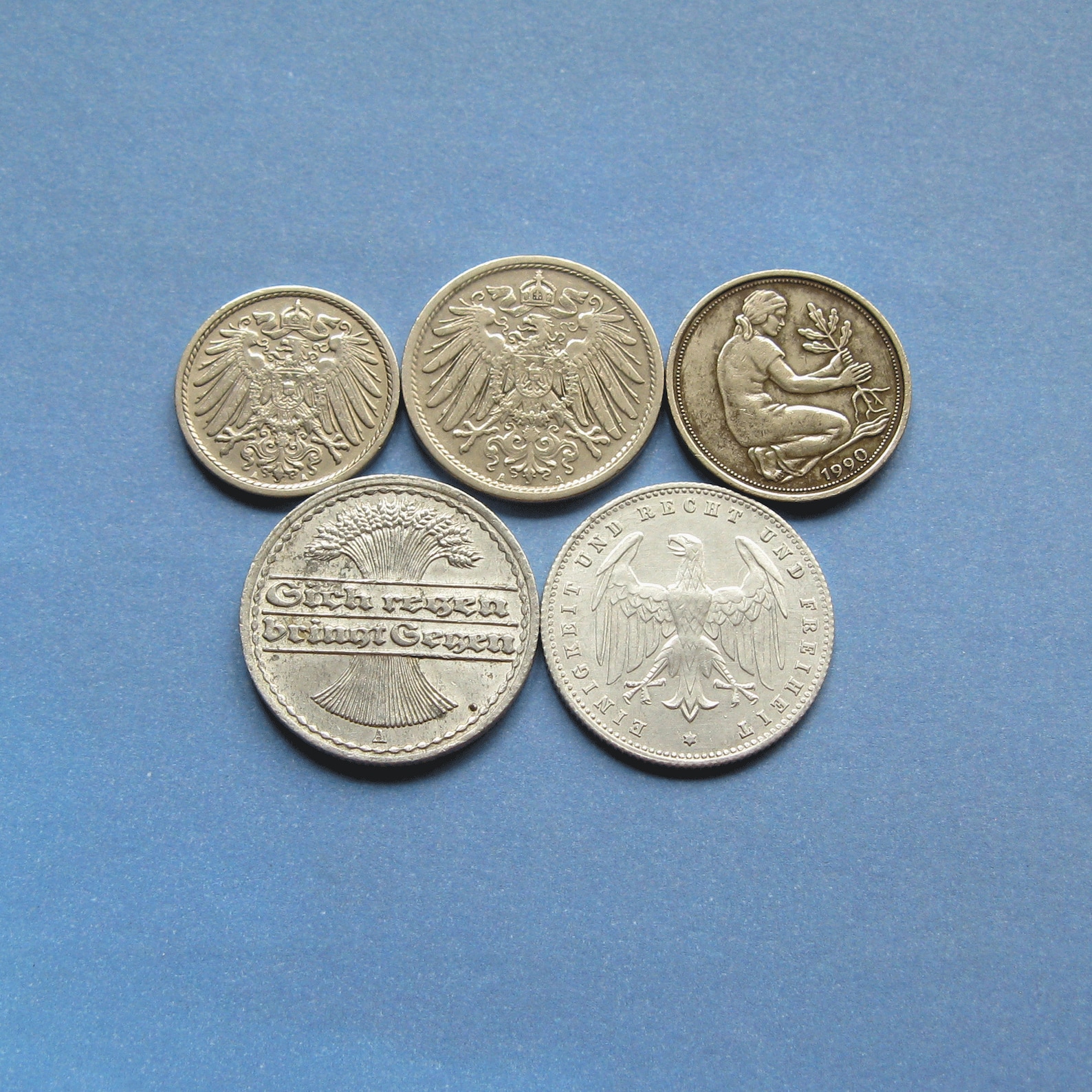 German Coins European Coins Collectible Coins Mark Coins | Etsy