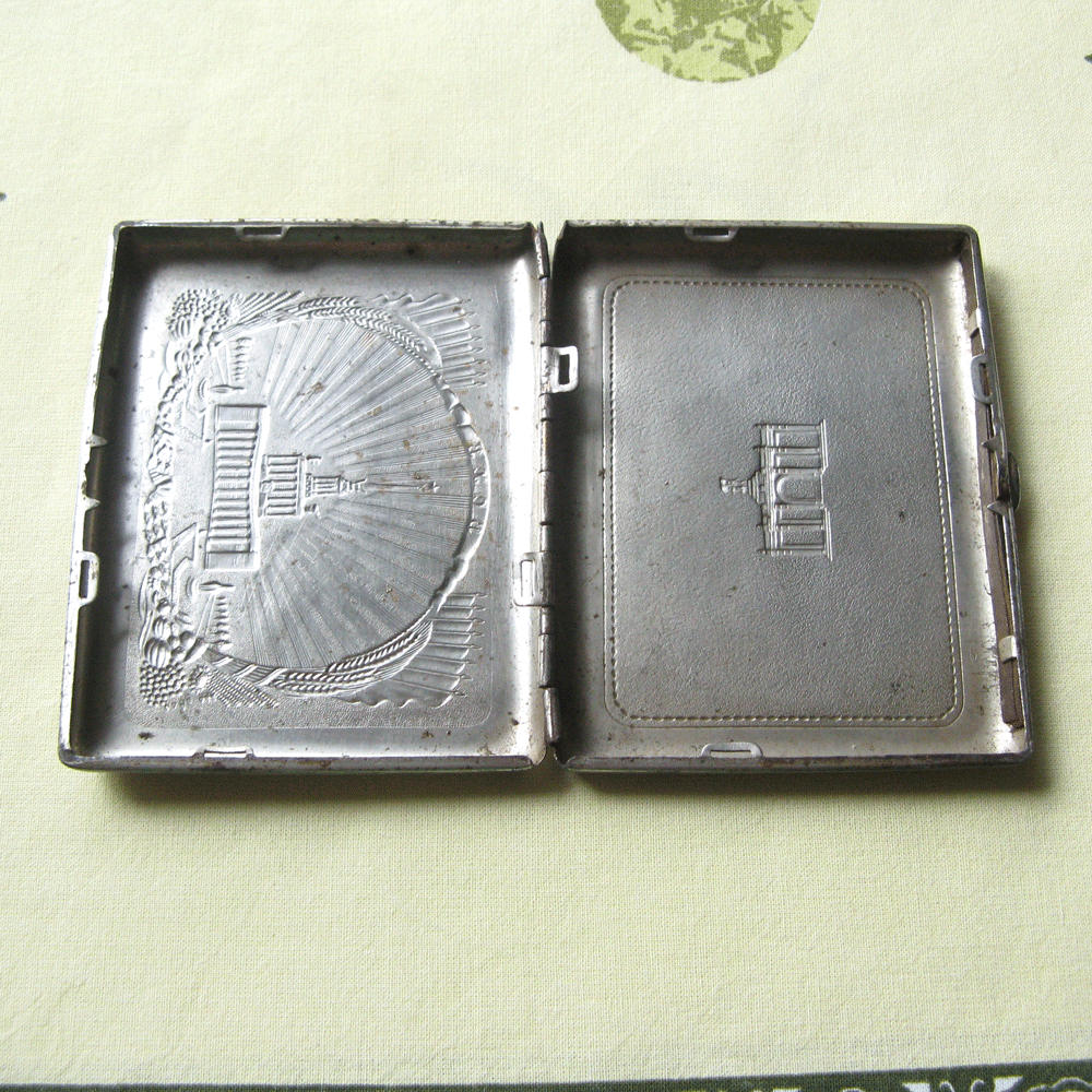 Vintage Cigarette Case Smokers Gifts Art Nouveau Case Men - Etsy