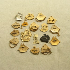 Carvel Pin, Yacht Pin, Sailboat Pins, Boat Charm, Sailing Art, Vintage ...