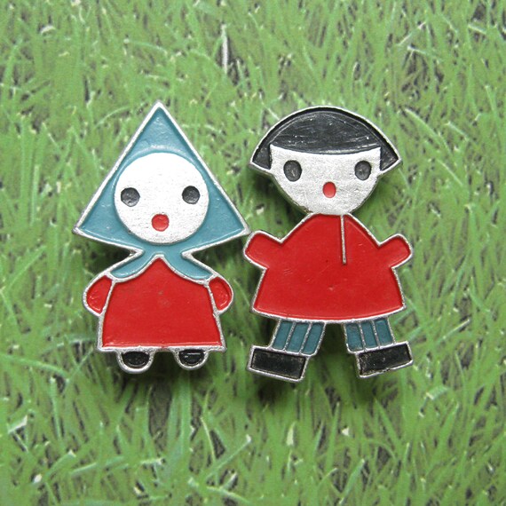 Vintage Cartoon Characters Pins, 80s Pins, Pin Collec… - Gem