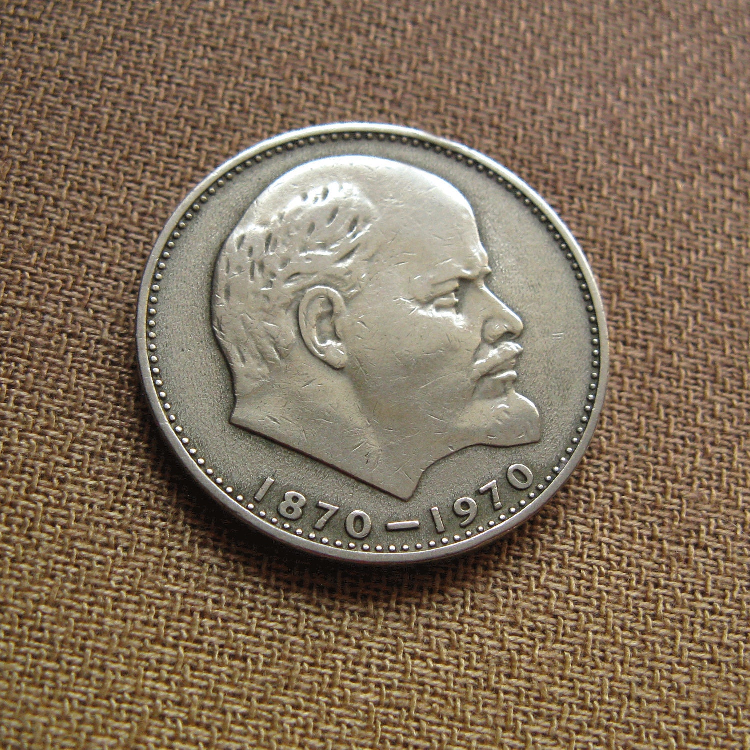 Soviet Coin 100 Years of Lenin Birth Collectible Coin Coin - Etsy