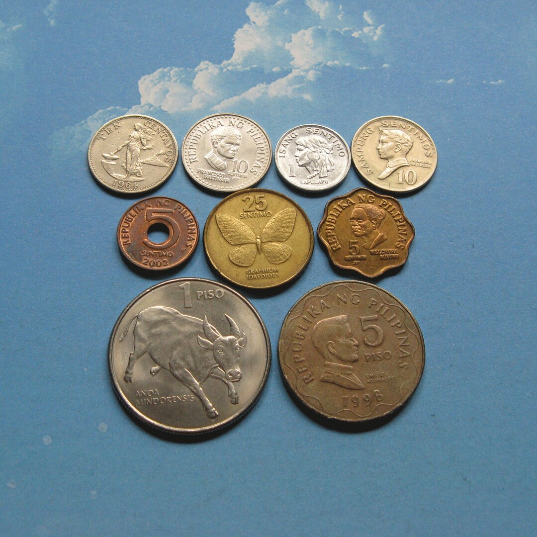 Coins From Philippines, Philippines Peso, Philippines Sentimo, Rare and ...