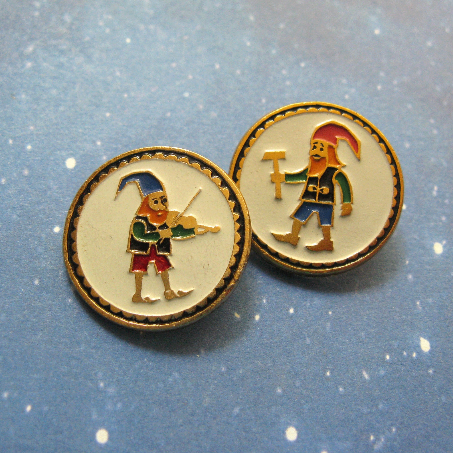 Vintage Cartoon Characters Pins Vintage Enamel Pins Funny | Etsy