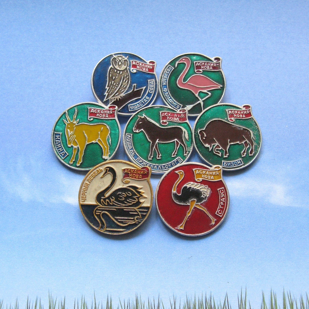 Zoo Pins, Wild Animal Pins, Swan Pin, Ostrich Pin, Flamingo Pin ...
