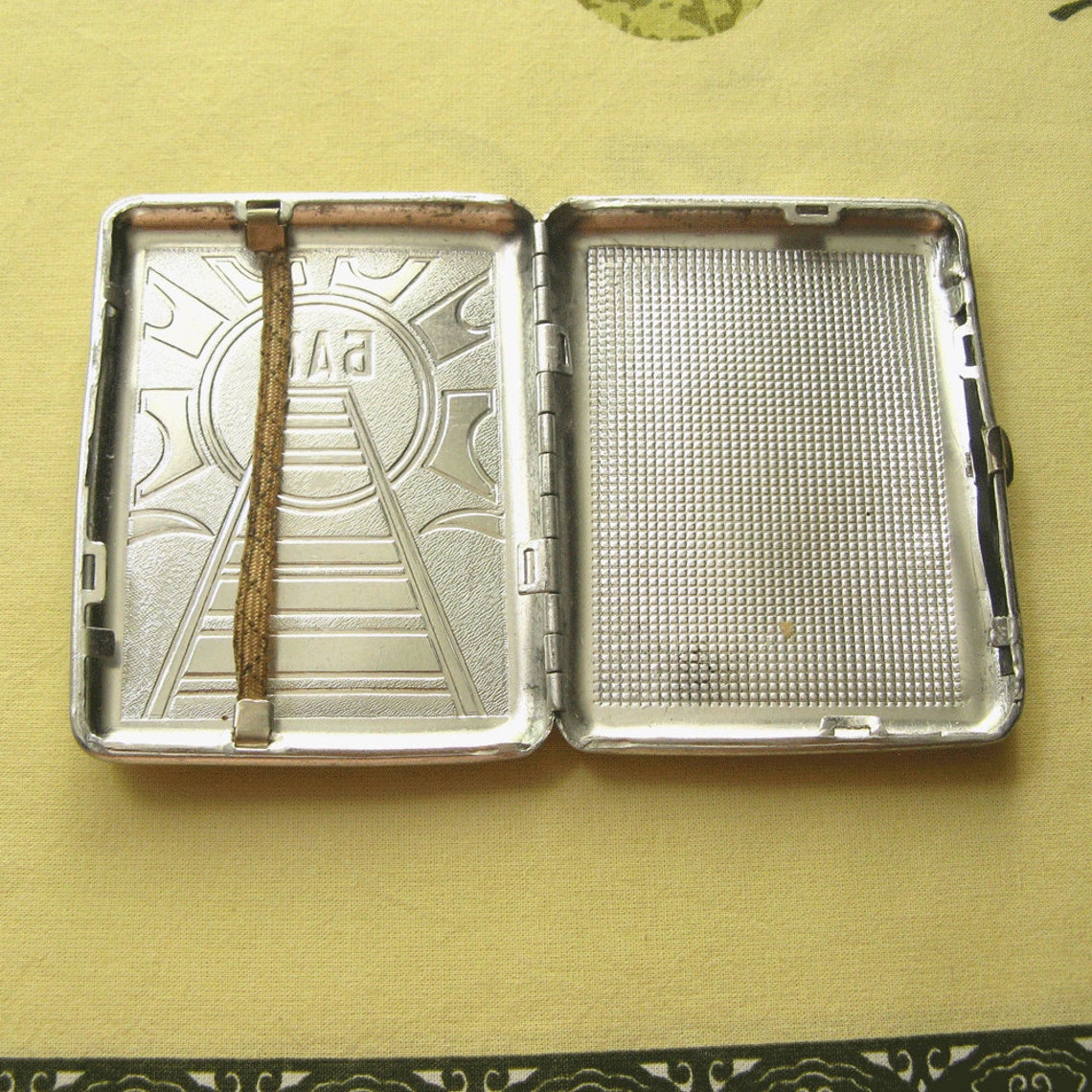 Vintage Cigarette Case Old Cigarette Box Ornate Cigarette - Etsy