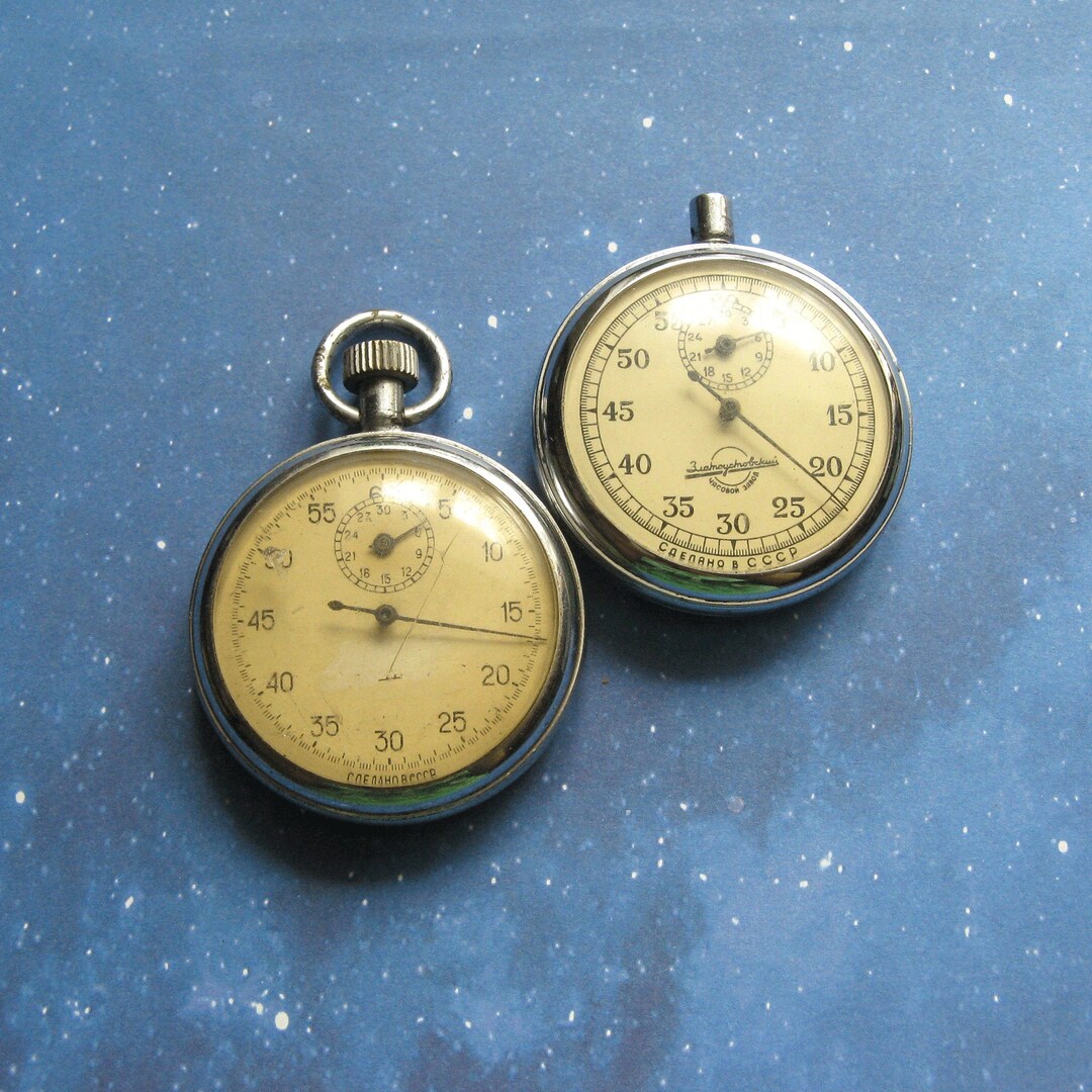 Vintage Stop Watch, Antique Timer for Parts of for Repairs, Pocket Stop ...