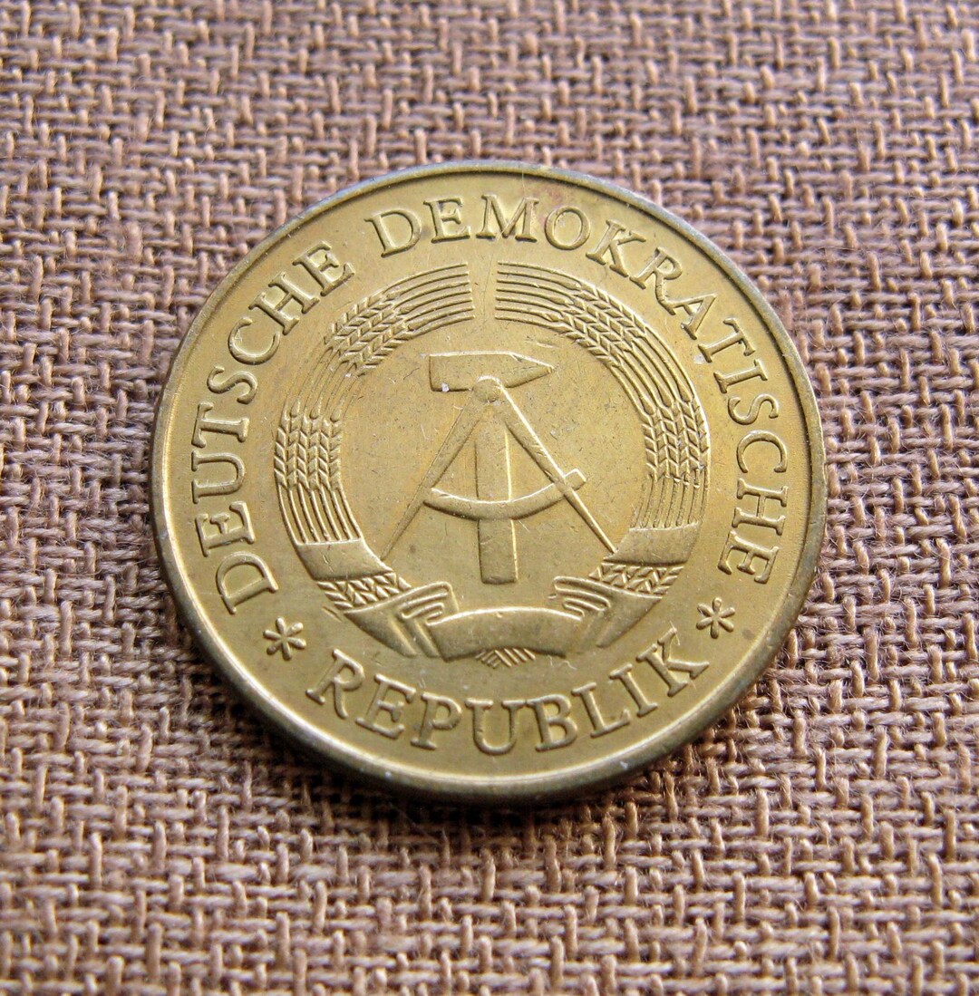 East Germany Coins, Pfennig Coins, German Money, Communists Germany ...