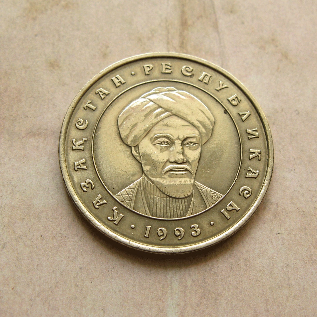 Kazakhstan 20 Tenge Coin: Rare World Currency, Jewelry Making - Etsy