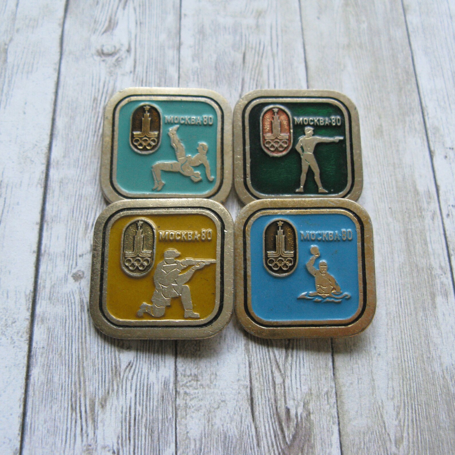 22nd Olympic Games Pins Sports Collectible Summer Olympic | Etsy