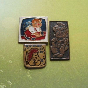 Karlsson Badge, Soviet Animation Pin, Cartoon Badge, Badge for ...