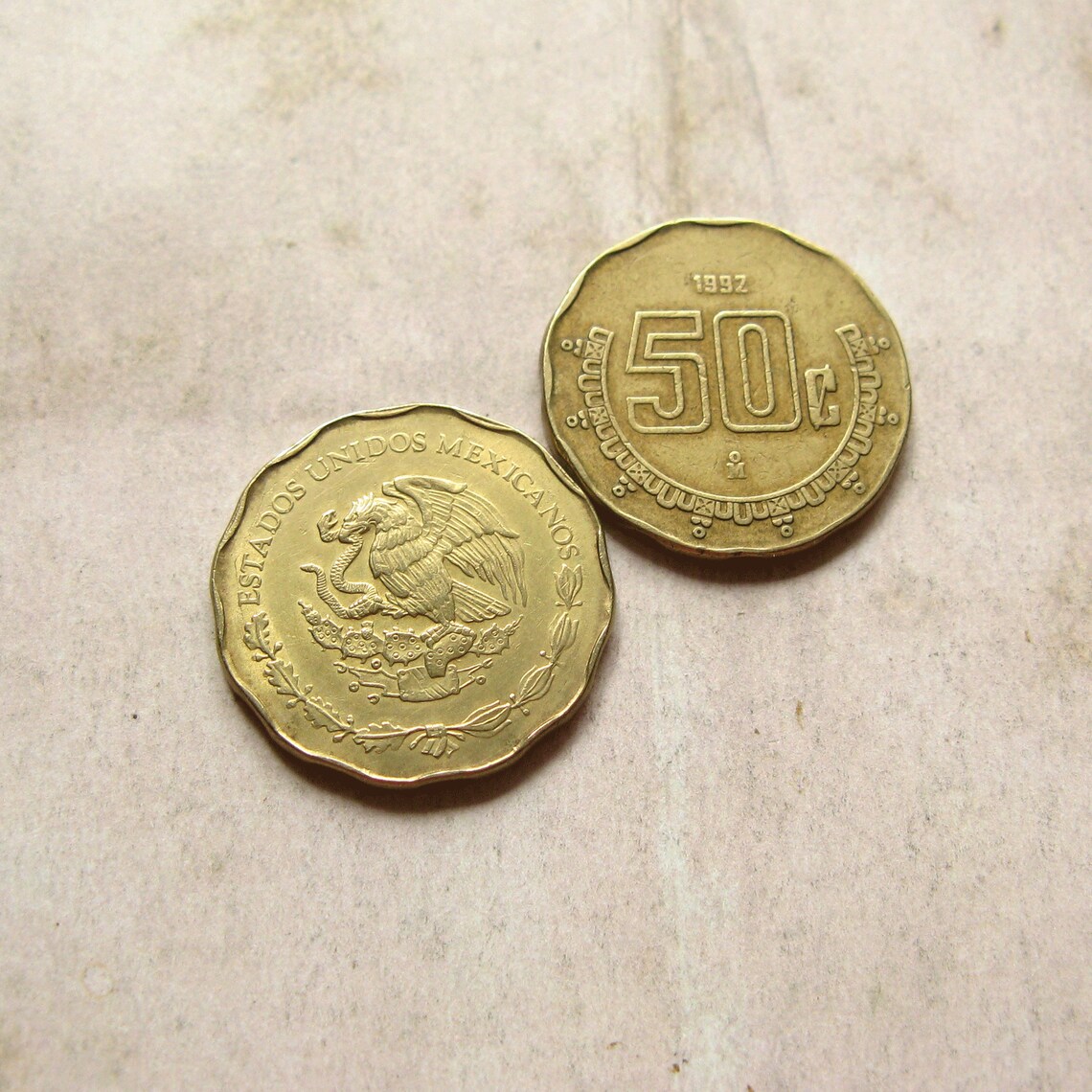 Mexican Coins Coins from Mexico Coins for Jewelry Making | Etsy