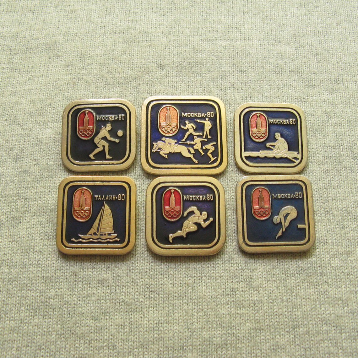 22nd Olympic Games Pins Sports Collectible Summer Olympic | Etsy